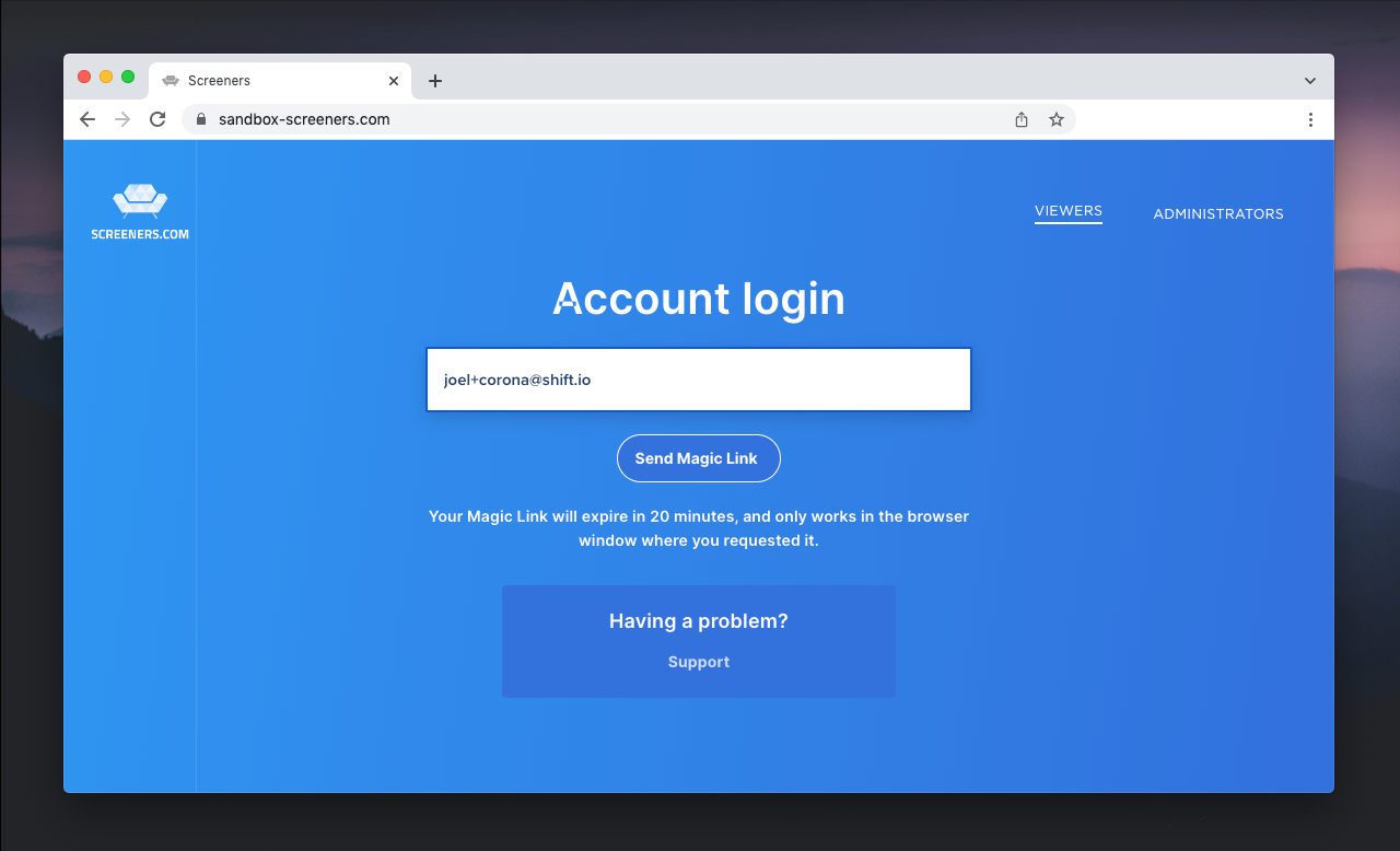 Enabling Multifactor Authentication (MFA) as a Reviewer – Screeners Viewers