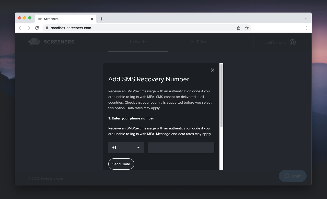 Enabling Multifactor Authentication (MFA) as a Reviewer – Screeners Viewers