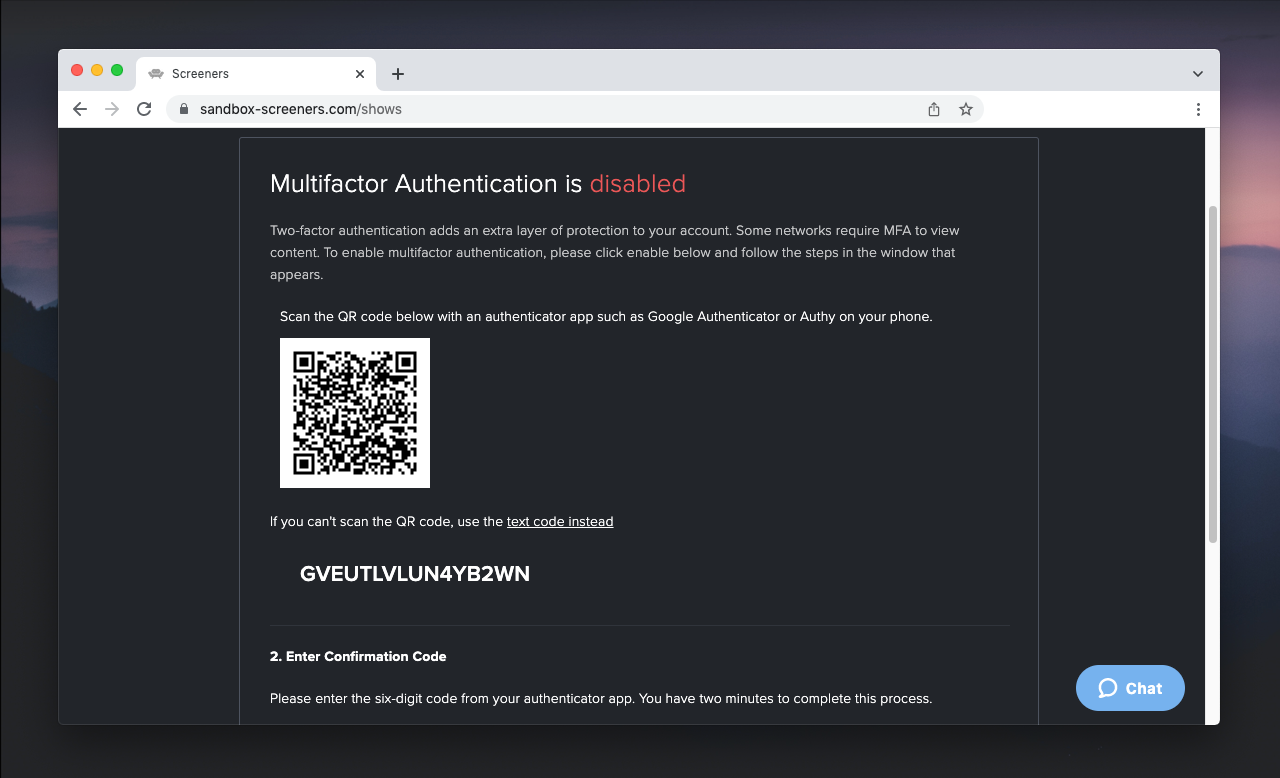 Enabling Multifactor Authentication (MFA) as a Reviewer – Screeners Viewers Enabling Multifactor Authentication (MFA) as a Reviewer – Screeners Viewers