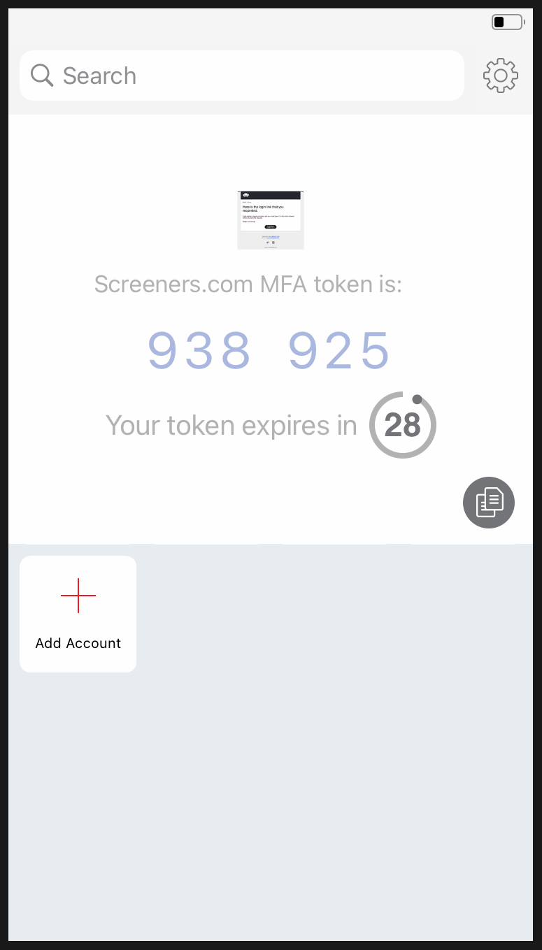 Enabling Multifactor Authentication (MFA) as a Reviewer – Screeners Viewers