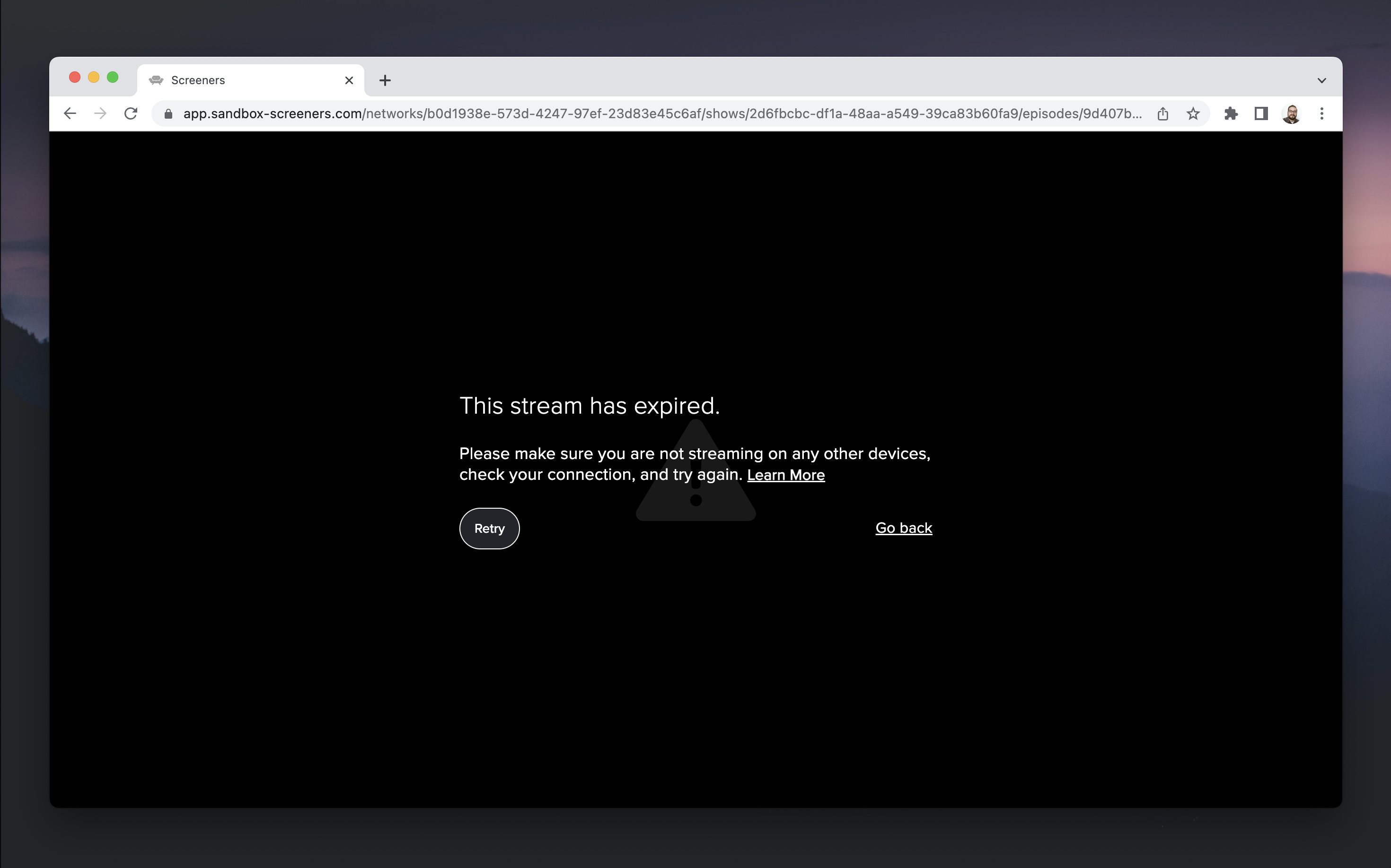 Single Device Streaming – Screeners Viewers